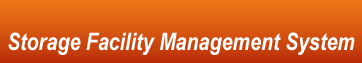 Storage Facility Management